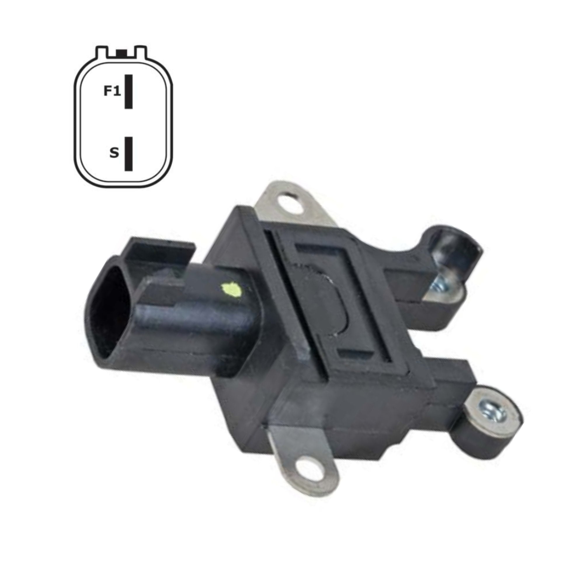 Capacitor & Terminal Block 2.4k Ohm Resistor, 2 Terminal Interface, F1 ...